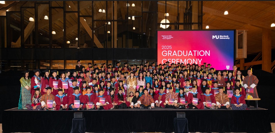 Murdoch celebrates historic graduations with record Bhutanese ...